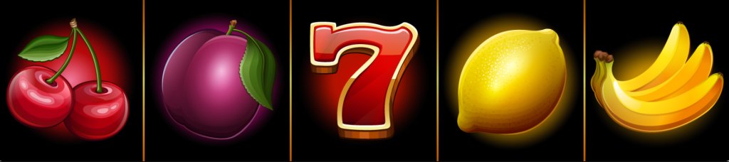 Slot machine game Symbols (2023) | Fresh fruit Machine Icons