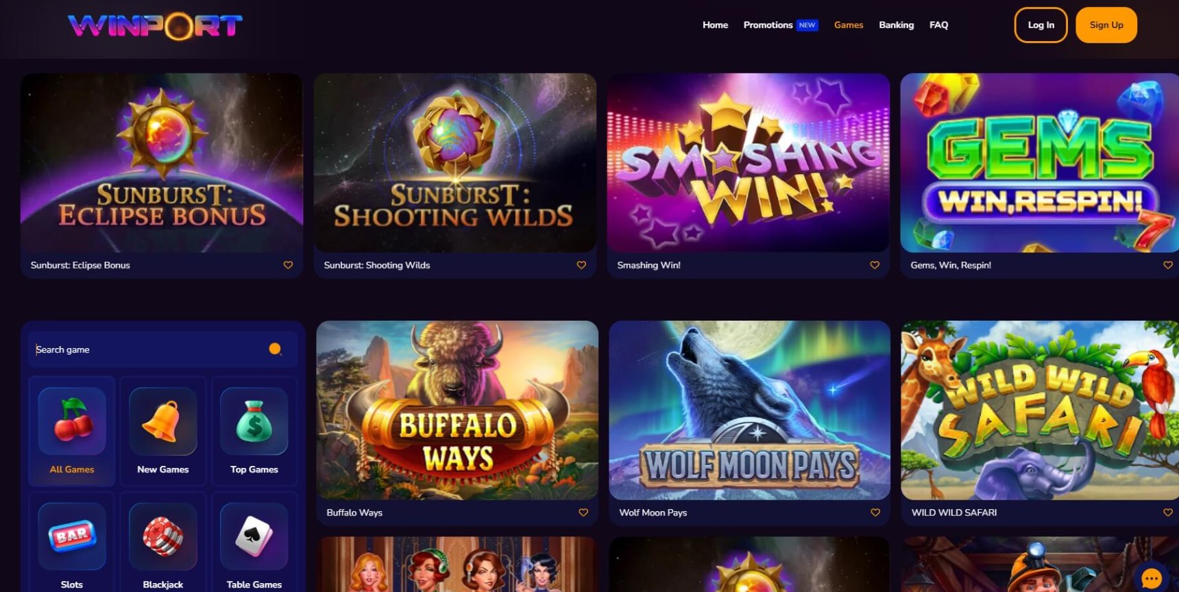 Winport Casino - Play Top Online Casino Games & Win Big!